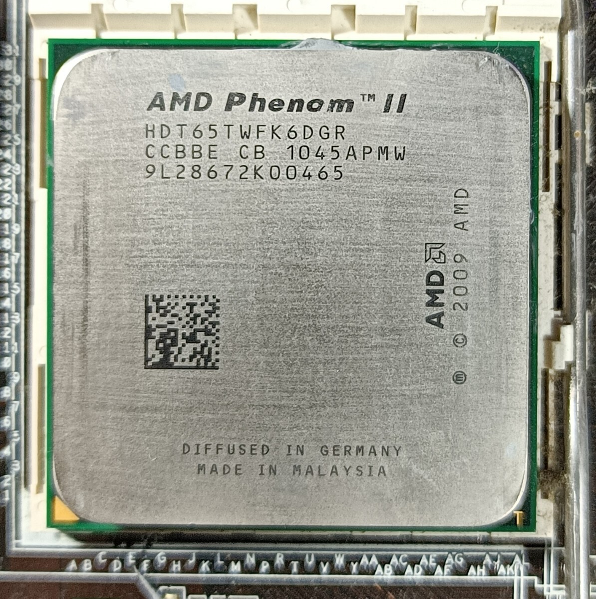 【傷や汚れあり】PCパーツ 部品 CPU AMD Phenom II X6 1065T HDT65TWFK6DGR パソコン 動作品の落札情報詳細 - Yahoo!オークション落札価格検索 ...