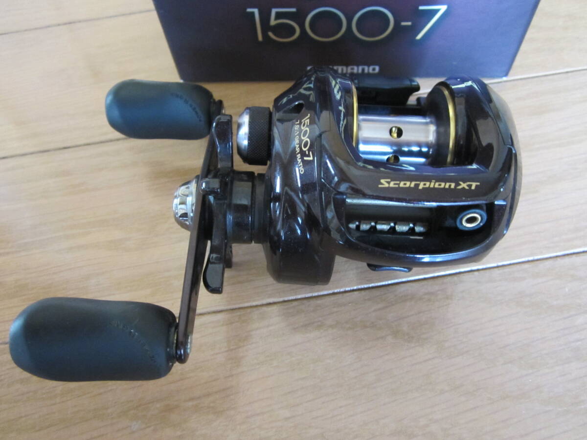 【目立った傷や汚れなし】SHIMANO SCORPION XT 1500-7 シマノ スコーピオン XT 1500-7の落札情報詳細 ...