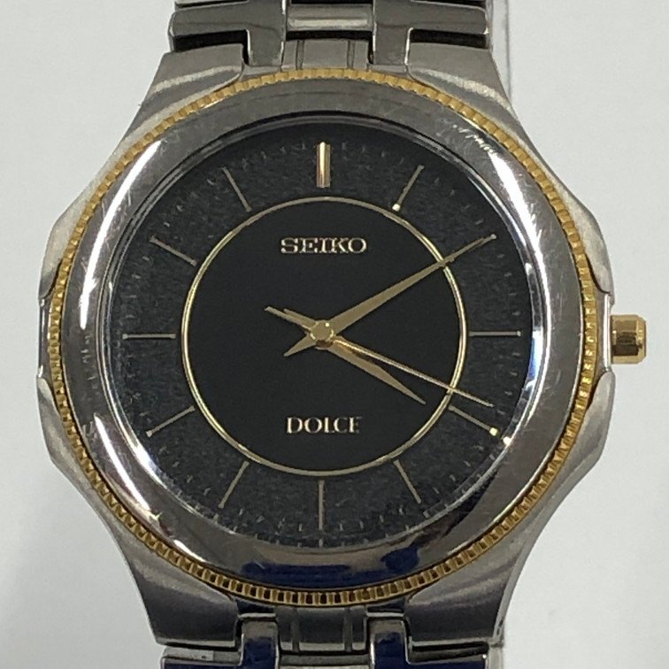 【全体的に状態が悪い】SEIKO セイコー DOLCE ドルチェ 腕時計 450118 8N41-6270 不動品【DDBC2041】の落札情報詳細 - Yahoo!オークション落札価格検索 ...