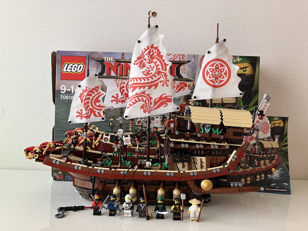 【傷や汚れあり】宅急便EAZY送料無料 現状品 レゴ LEGO ニンジャゴー 空中戦艦バウンティ号 70618 中古 ブロックの落札情報詳細 ...