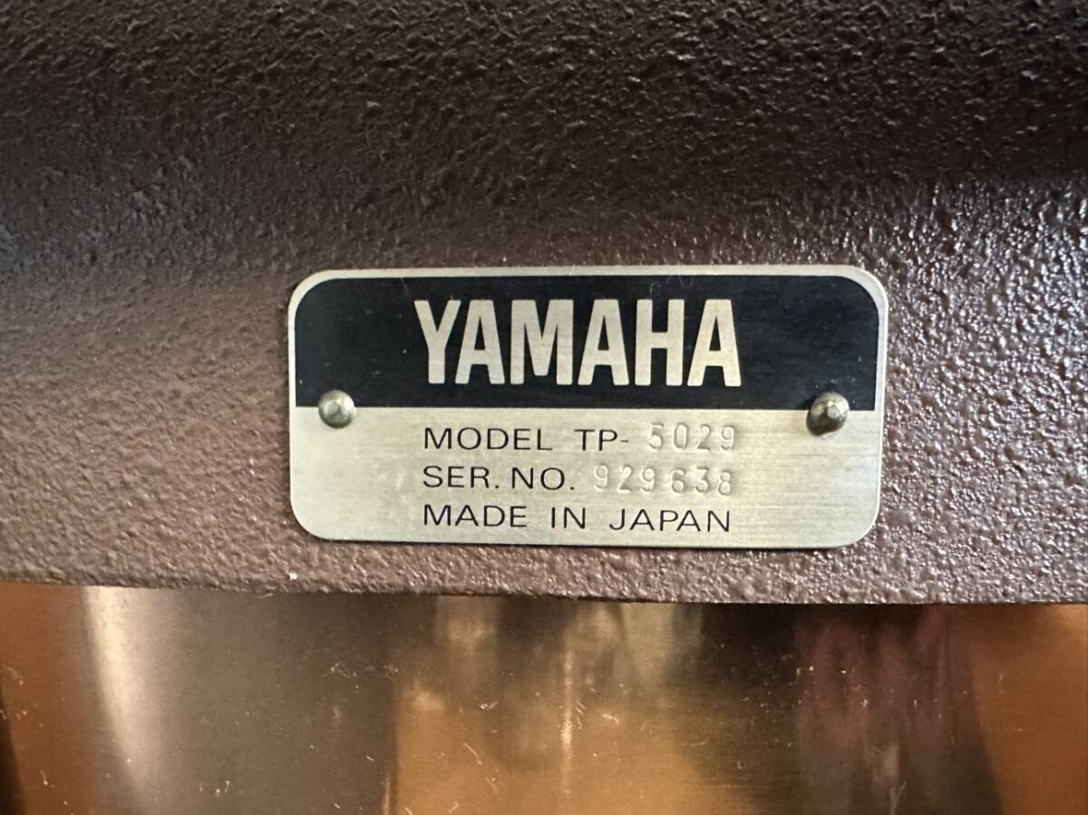 【やや傷や汚れあり】YAMAHA ヤマハ ティンパニー TP-5029 ふた付き 打楽器 エリア限定 埼玉県川口市発 「20462」の落札情報詳細 - Yahoo!オークション落札価格検索 ...