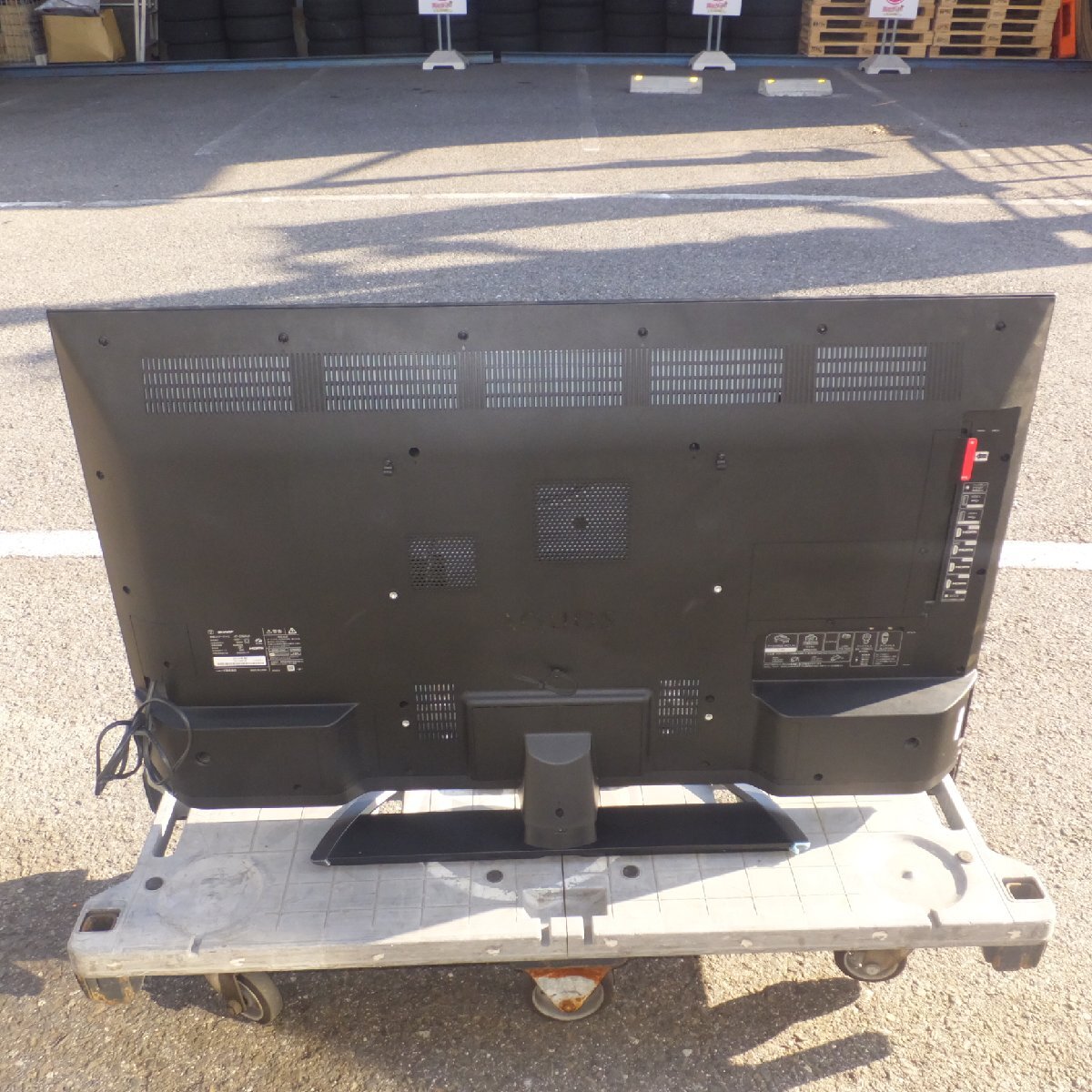 【やや傷や汚れあり】岐阜発★シャープ SHARP 2018年製 液晶カラーテレビ AQUOS 4T-C50AJ1 100V～ 160W 50 ...