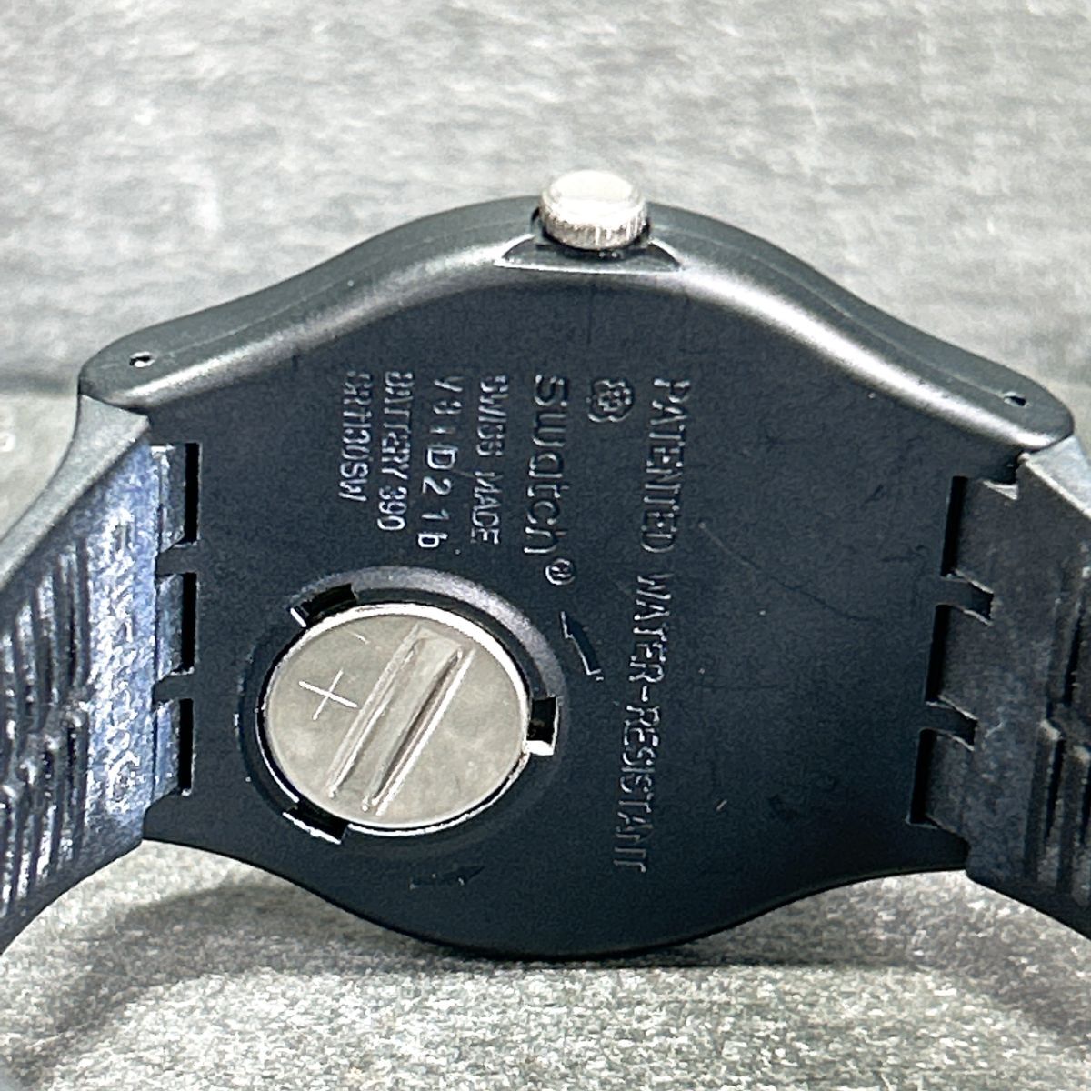 【やや傷や汚れあり】SWATCH スウォッチ MONO BLACK SO29B704 腕時計 クオーツ アナログ デイデイトカレンダー ...