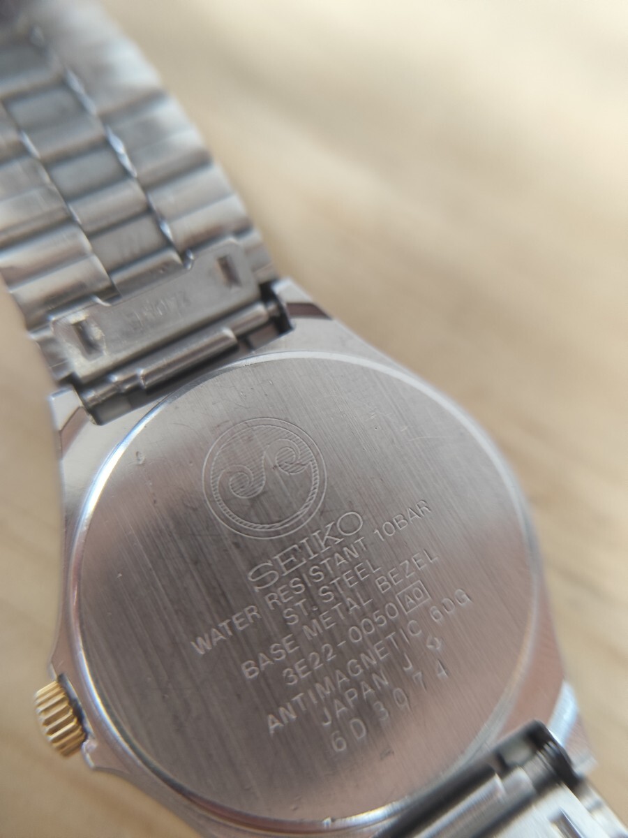 【やや傷や汚れあり】不動・現状！ SEIKO Spirit セイコースピリット デイト クォーツ 腕時計 レディースの落札情報詳細 ...