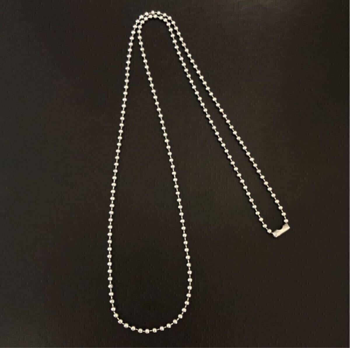 【未使用】1本 ステンレス ボール チェーン ネックレス 55cm(ボール幅2mm)の落札情報詳細 - Yahoo!オークション落札価格検索 オークフリー
