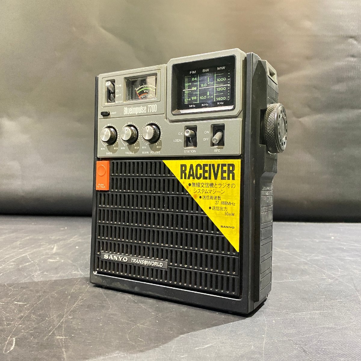 【全体的に状態が悪い】【 J 】7956 SANYO RP-7700 ラジオトランシーバー サンヨーの落札情報詳細 - Yahoo ...