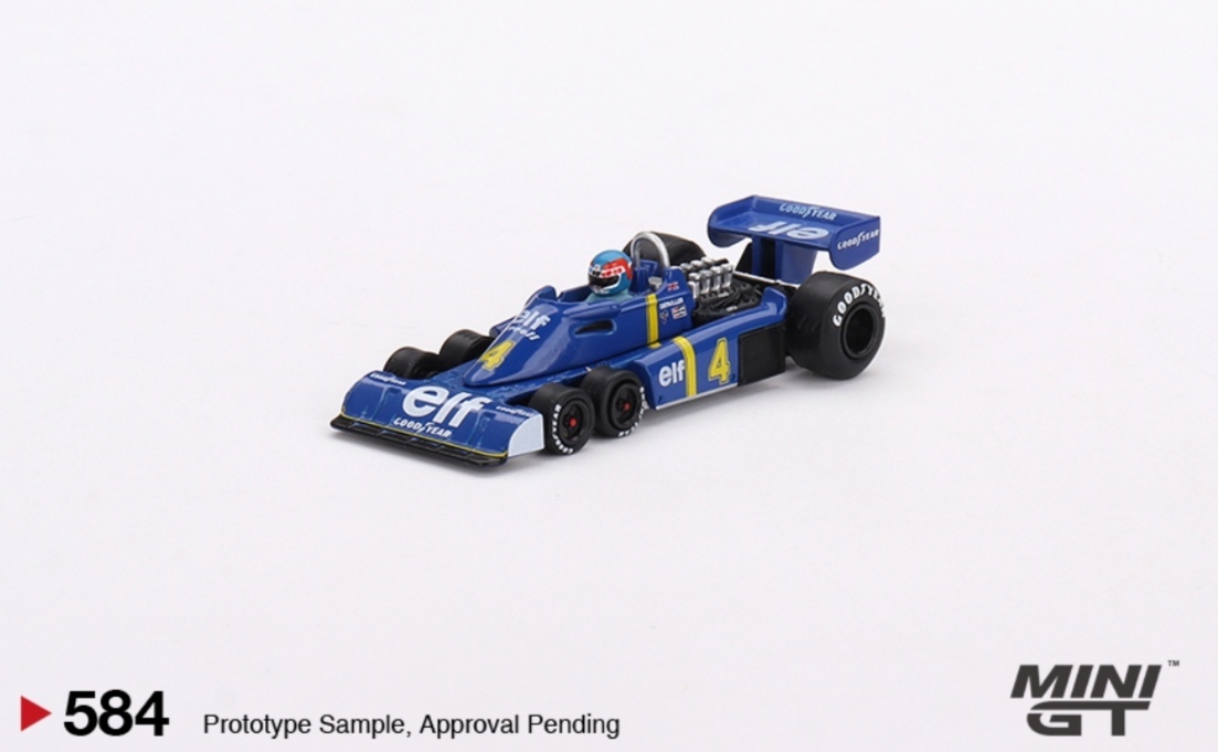 【未使用】即決！ TRUESCALE MINI GT 1/64 ティレル P34 1976 スウェーデンGP 2位入賞車 #4 P.デパイユ タイレル たいれる 6輪 新品・未開封品の落札情報 ...