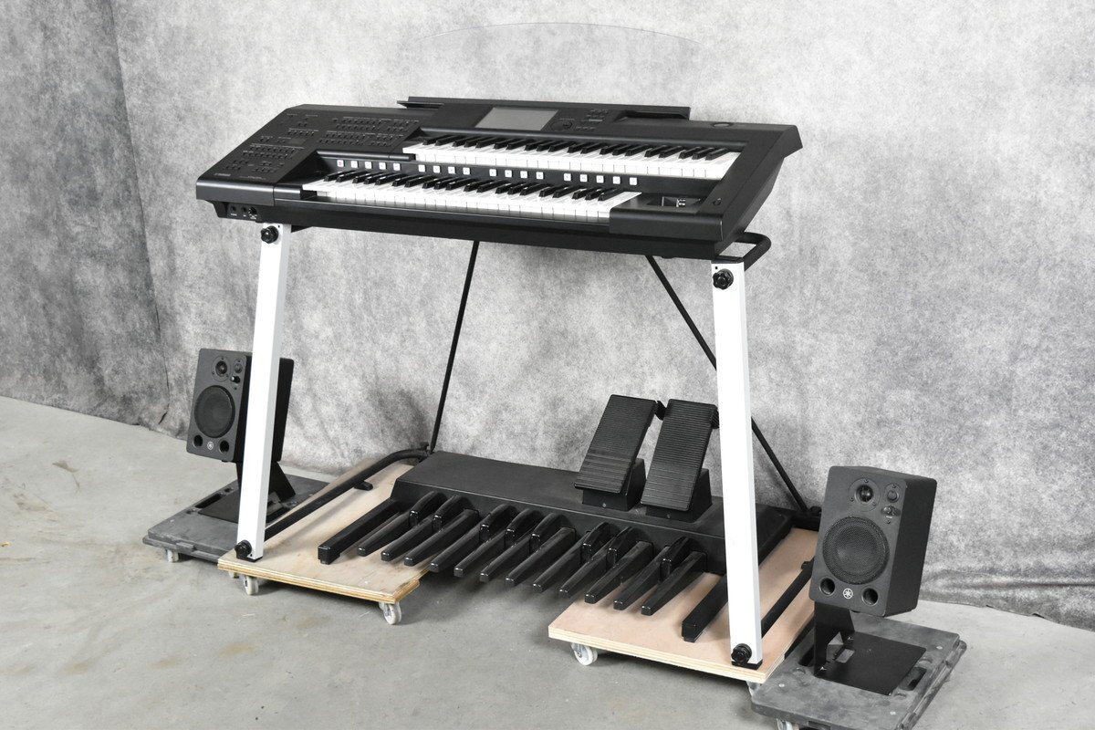 【傷や汚れあり】【C】YAMAHA ELCU-M02/ELCU-S02 エレクトーン/スピーカーシステム ヤマハ Electone ...