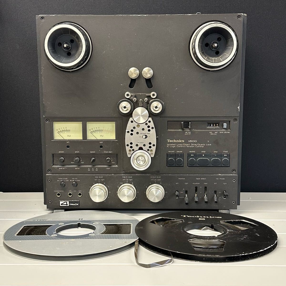 【傷や汚れあり】【7K9】1円スタート Technics 1500 RS-1506U テクニクス テープデッキ オープンリールデッキ 4TR オーディオ機器 音響機器 通電確認済みの落札情報 ...