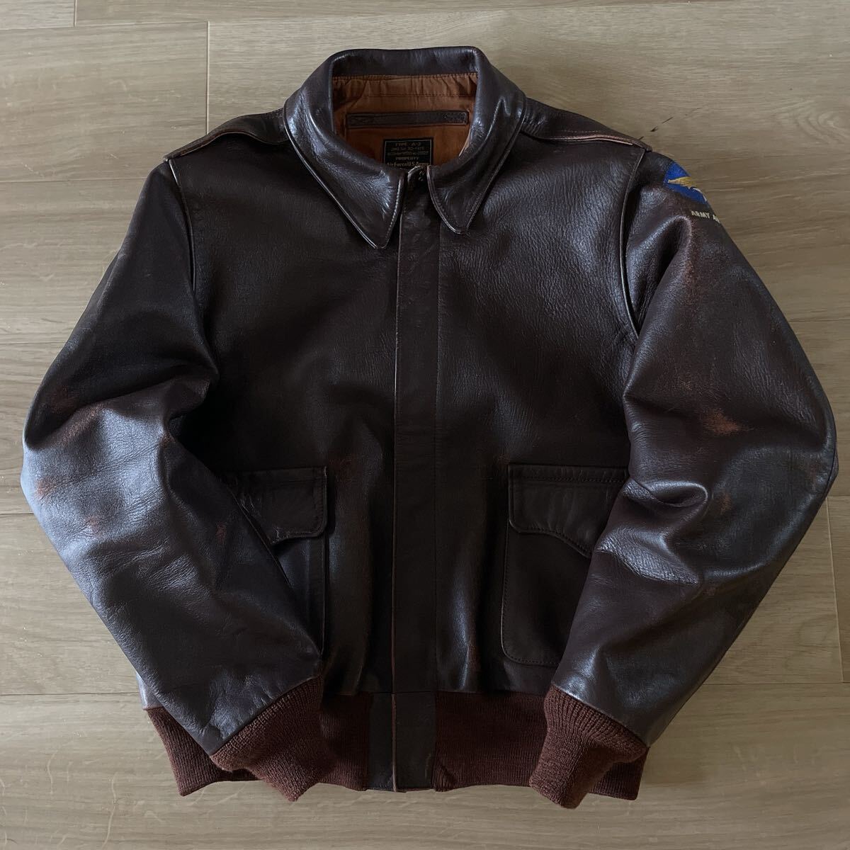 【傷や汚れあり】BUZZ RICKSON'S/バズリクソンズ 20周年記念 実名復刻 A-2 1941年モデル フライトジャケット BR80326/40 /140の落札情報詳細 - Yahoo ...