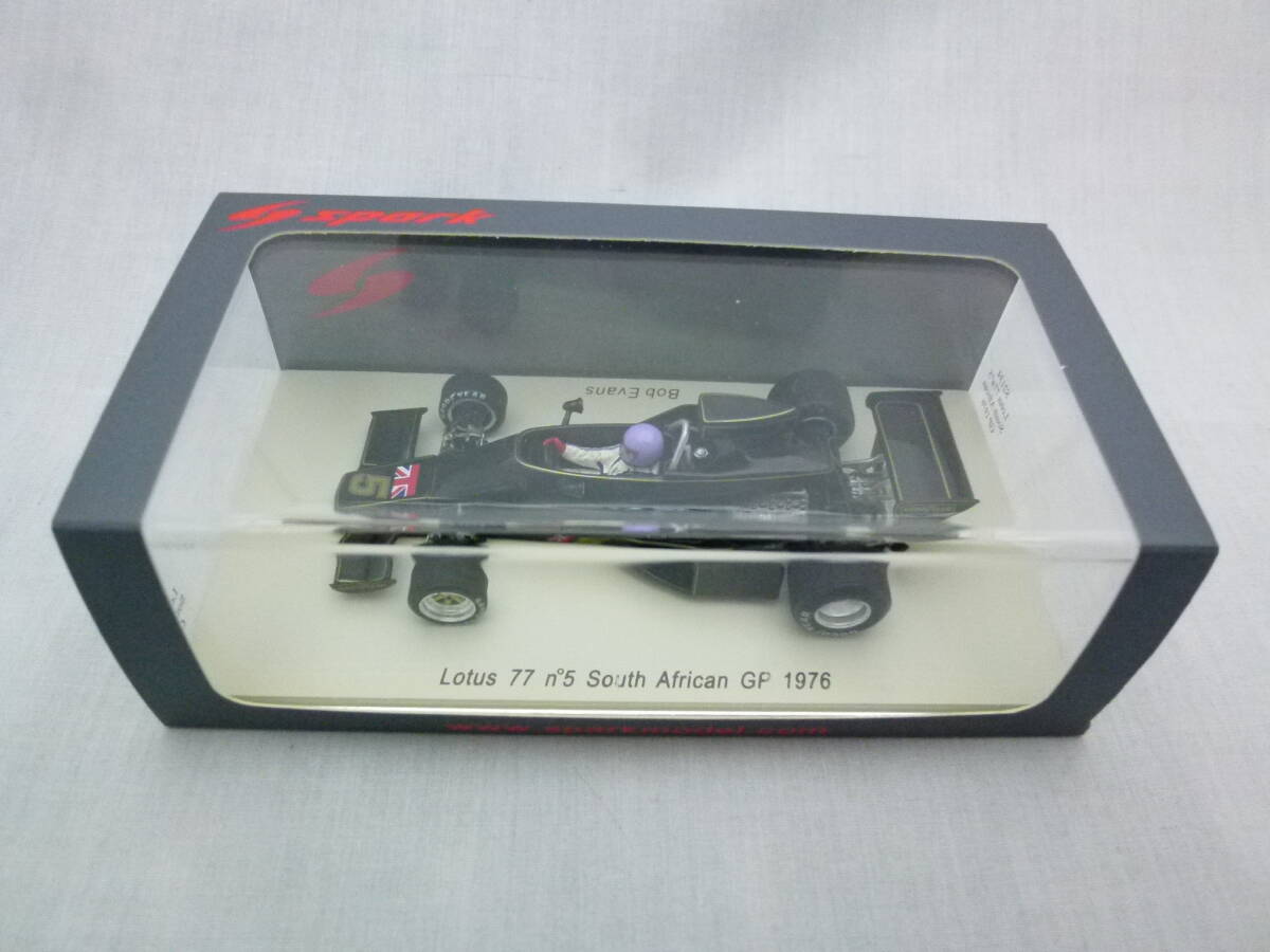 【未使用】1/43 スパーク Lotus 77 #5 South African GP 1976 B.Evans JPSの落札情報詳細 ...