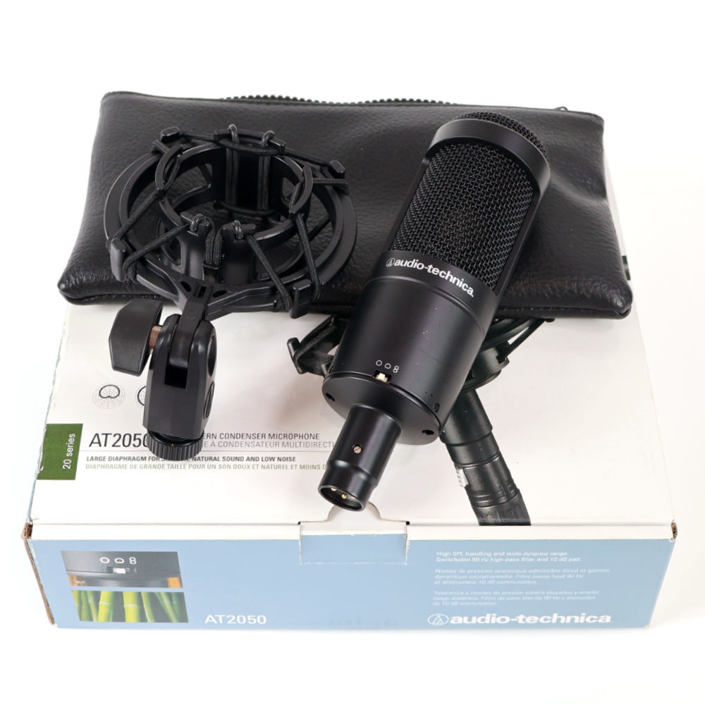 【傷や汚れあり】【中古】オーディオテクニカ コンデンサーマイク AUDIO-TECHNICA AT2050 オーテク マイクロフォンの落札情報 ...