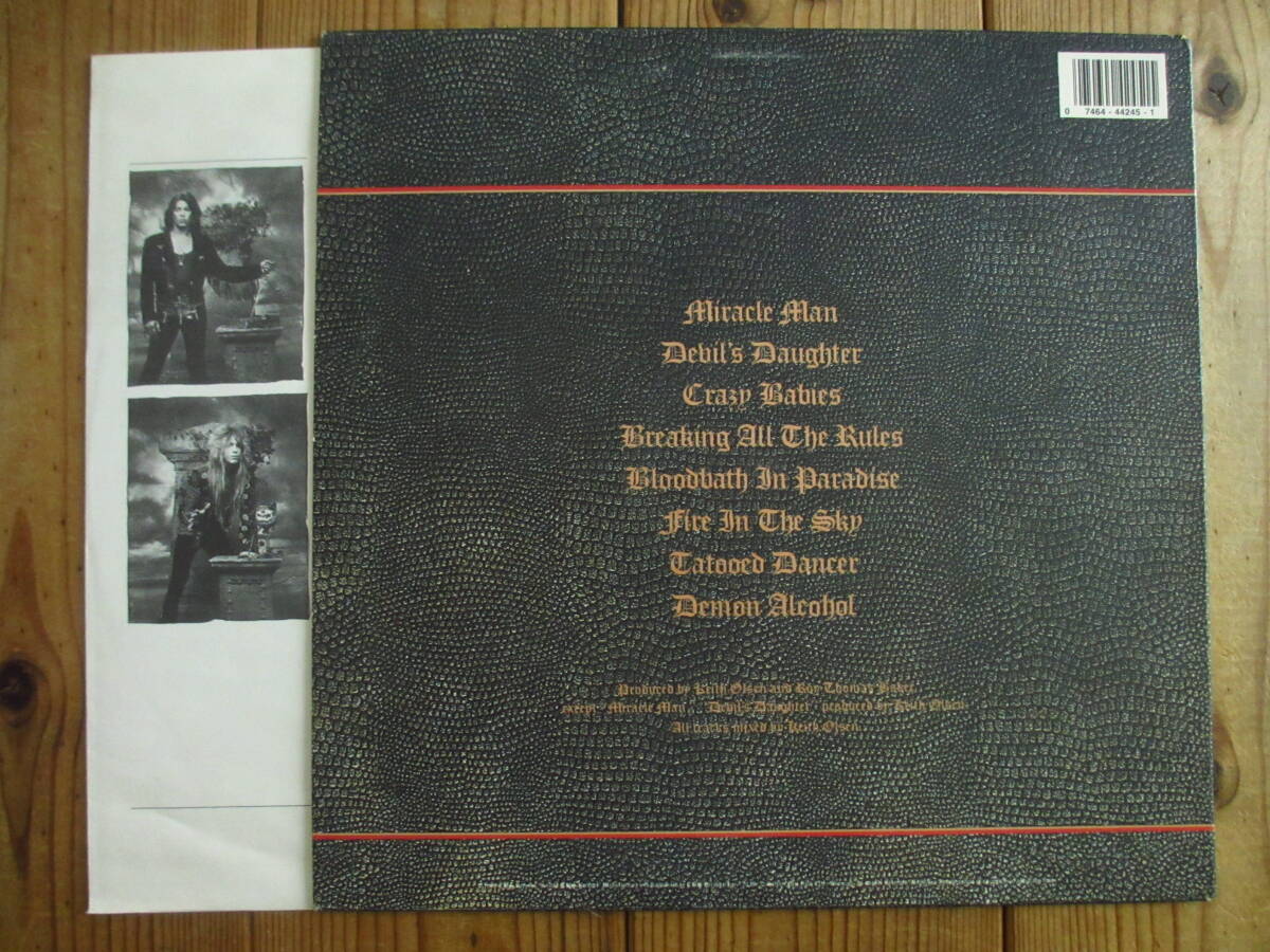 【目立った傷や汚れなし】オリジナル / Ozzy Osbourne / オジーオズボーン / No Rest For The Wicked ...