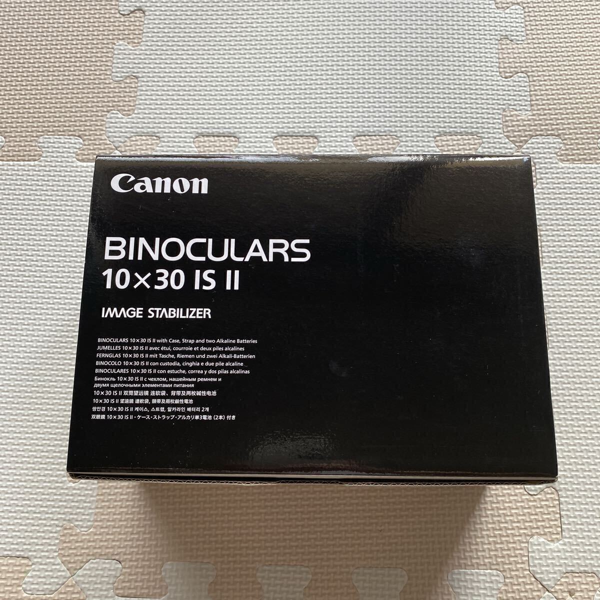 【目立った傷や汚れなし】中古【美品】Canon キャノン 双眼鏡 BINOCULARS 10×30 IS II BINO 10×30 IS 2 IMAGE STABILIZER プリズム双眼鏡 ...