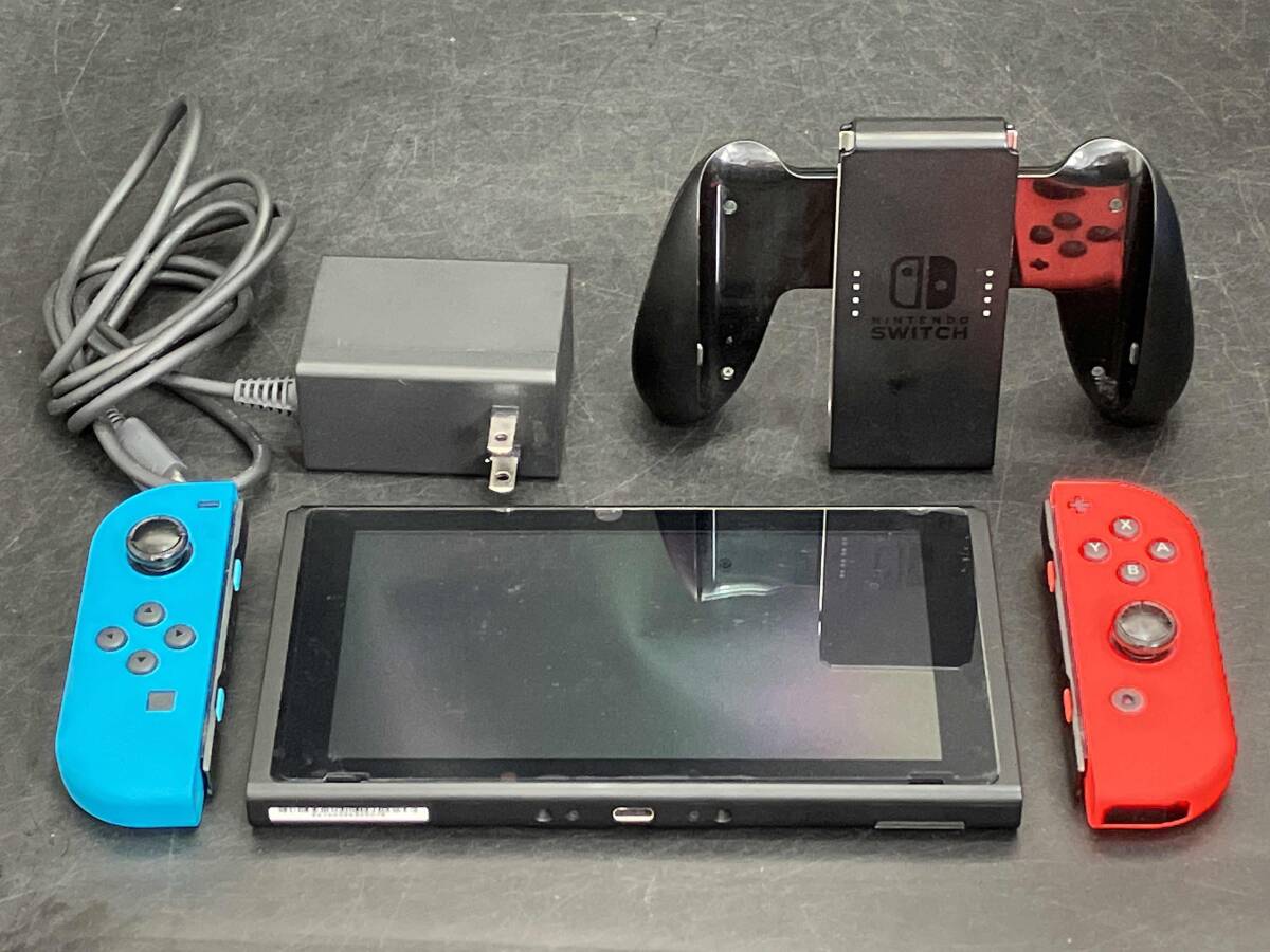 【全体的に状態が悪い】ジャンク 【1円スタート】Nintendo Switch Joy-Con(L) ネオンブルー/(R) ネオンレッド ...