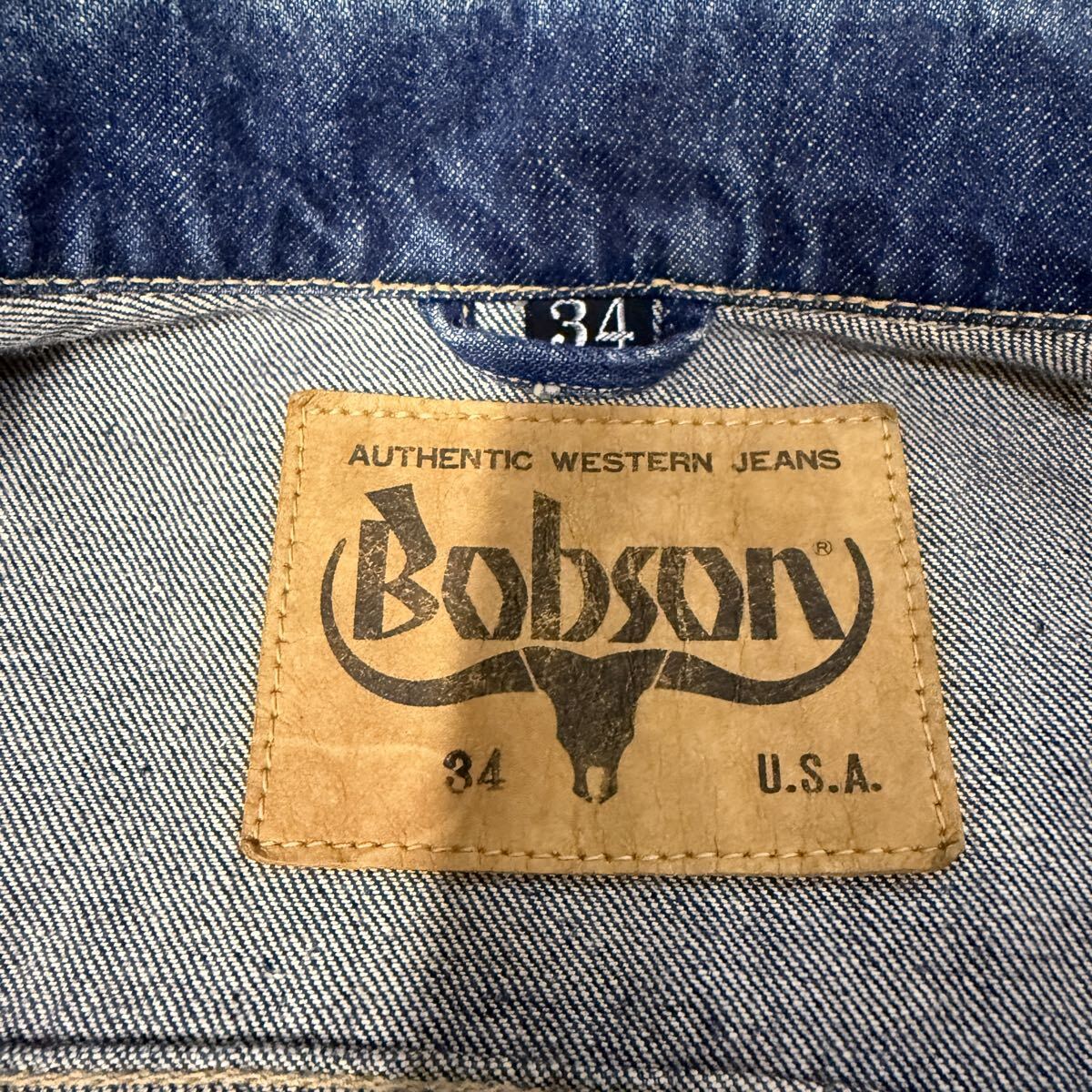 【目立った傷や汚れなし】デニムジャケット ジージャン Bobson USA 古着 BIGJOHN 服 ファッション 中古品の落札情報詳細 - Yahoo!オークション落札価格検索 オークフリー