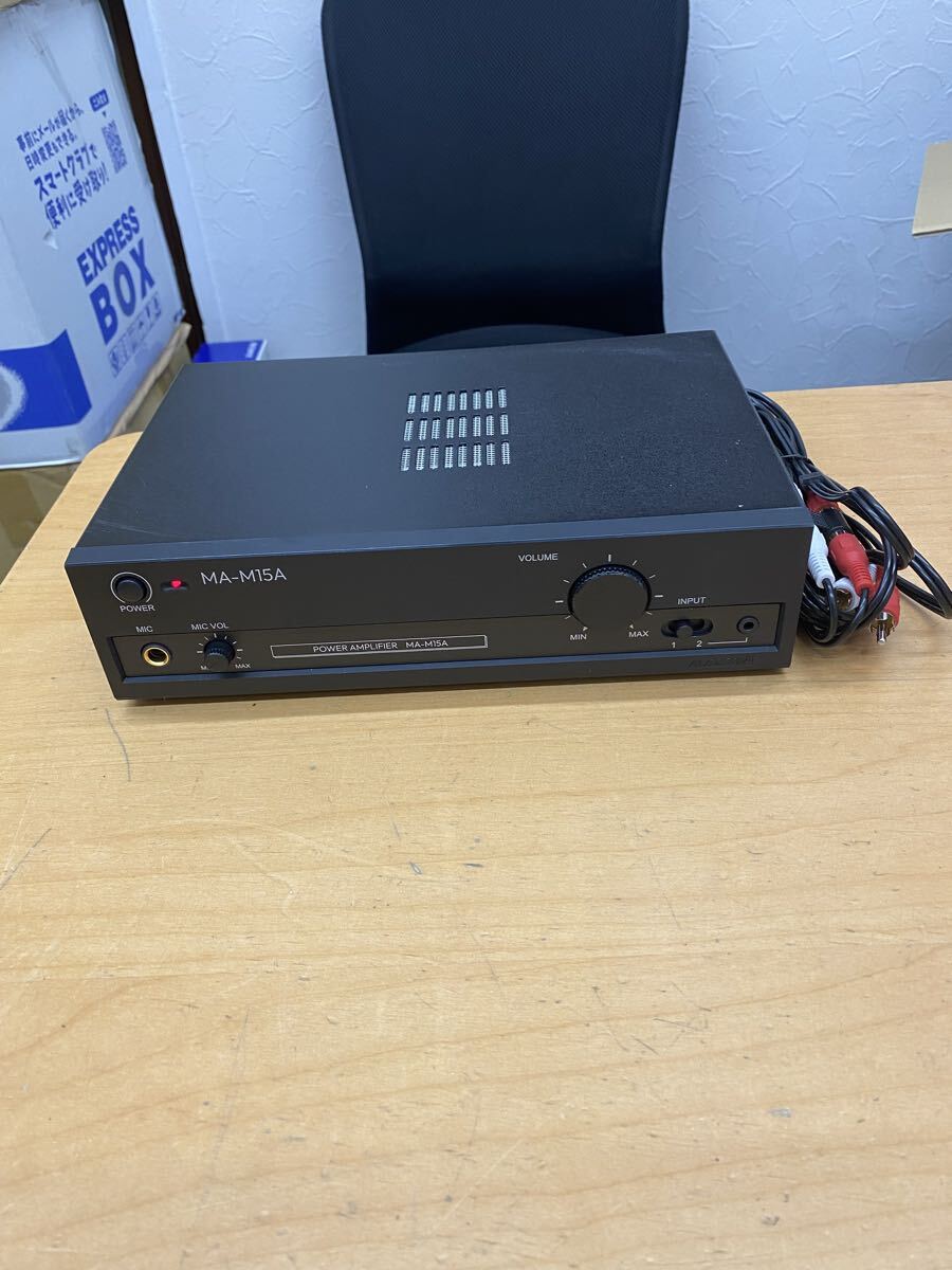 【やや傷や汚れあり】【v628】オースミ電機/MASSIVE/マッシブ/MA-M15A/POWER AMPLIFIER/モノラルパワーアンプ ...