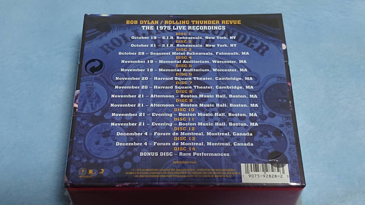 【未使用】14CD BOX ボブ・ディランBOB DYLAN／THE ROLLING THUNDER REVUE:THE 1975 LIVE RECORDINGS 伝説ツアー決定盤アンソロジー ...