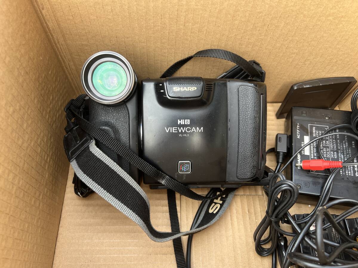 【傷や汚れあり】シャープ ビューカム SHARP VIEWCAM VL-HL3 video Hi8 カメラ ムービーの落札情報詳細 ...