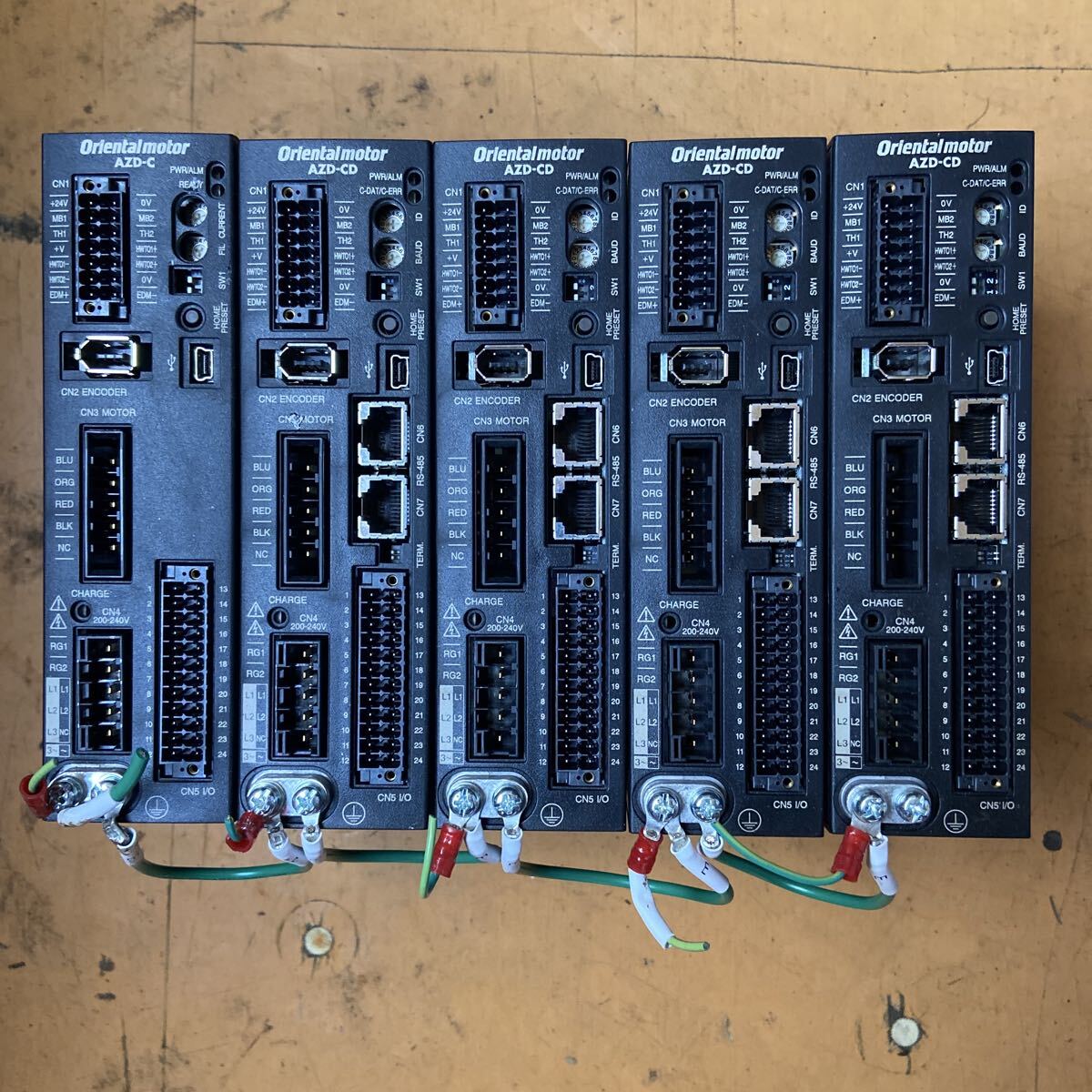 【傷や汚れあり】オリエンタルモーター AZD-C ステッピングモーター AZD-CD 5台セットの落札情報詳細 - Yahoo!オークション ...