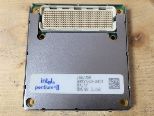 A4534)Sony PCG-888対応Intel pentium2 SL36Z 366/256 CPU 中古の落札情報詳細 - ヤフオク落札 ...