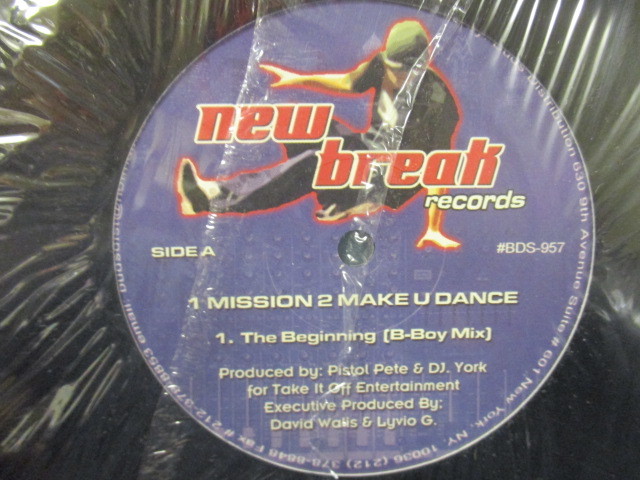【中古】New Break ： Mission 2 Make U Dance 12'' // DJ HipHop Mix / 5点で送料無料の ...
