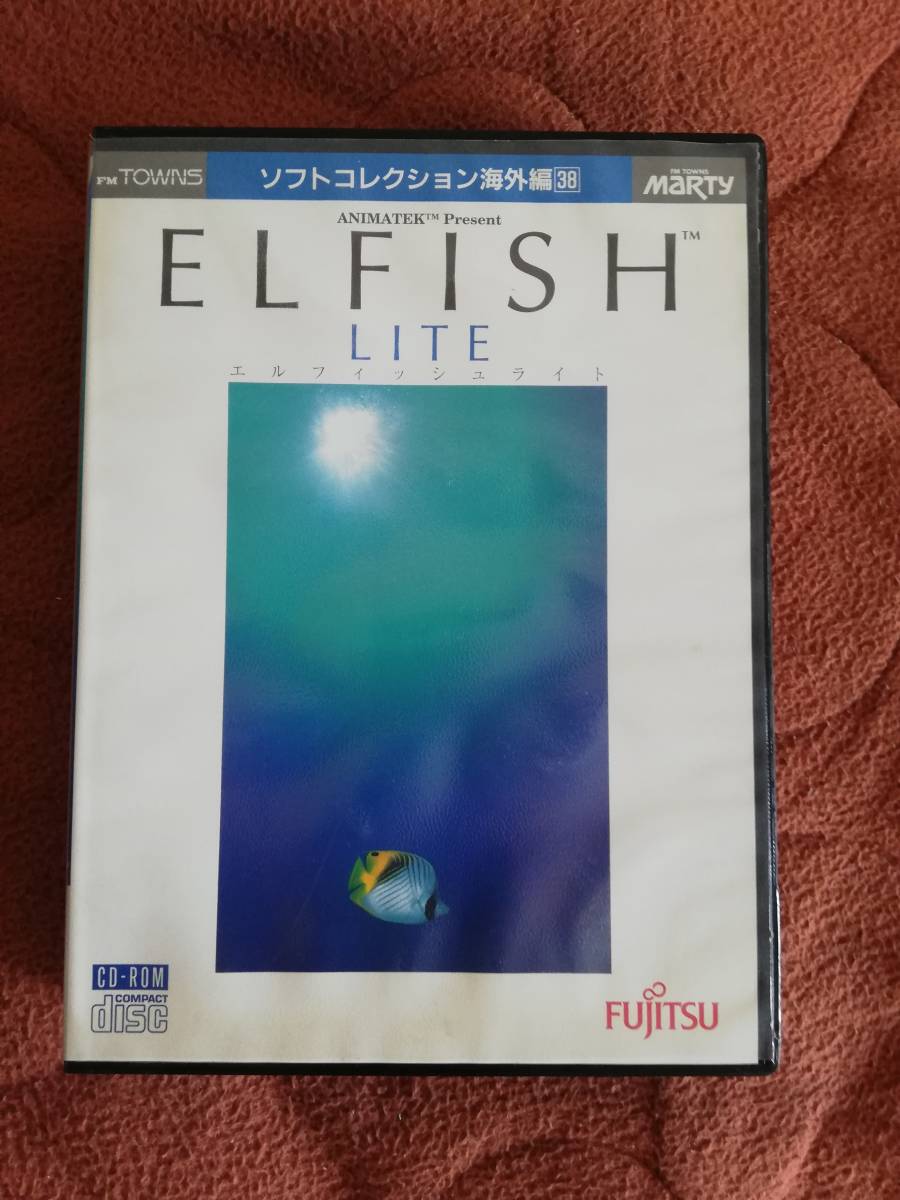 FM-TONWS対応ゲーム「ELFISH LITE エルフィッシュライト」箱説付き CD-ROM 富士通の落札情報詳細 - ヤフオク落札価格 ...