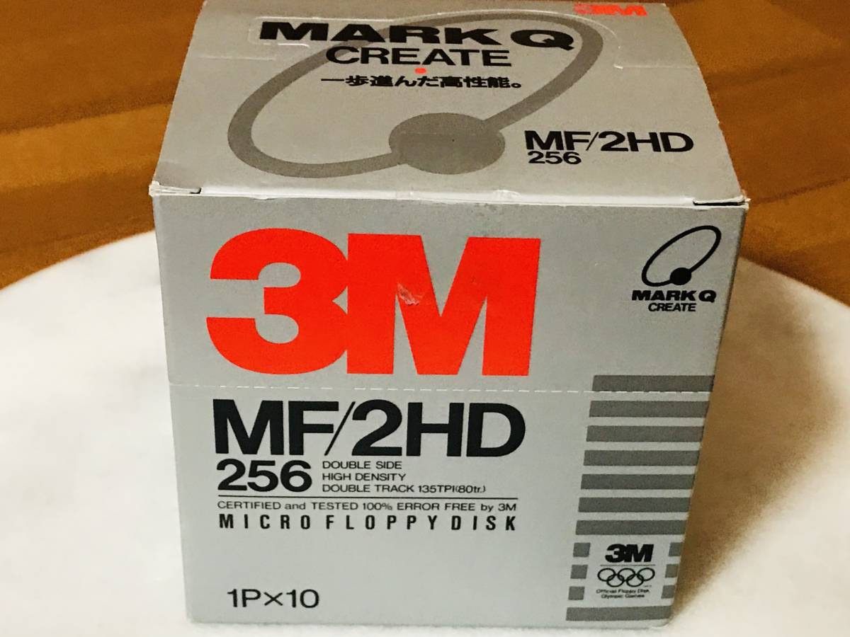 【新品】★新品未使用★住友スリーエム 3M★3.5インチ フロッピーディスク MF/2HD 256 MARK・Q 10枚★レア物の落札情報詳細 - Yahoo!オークション落札価格検索 オークフリー