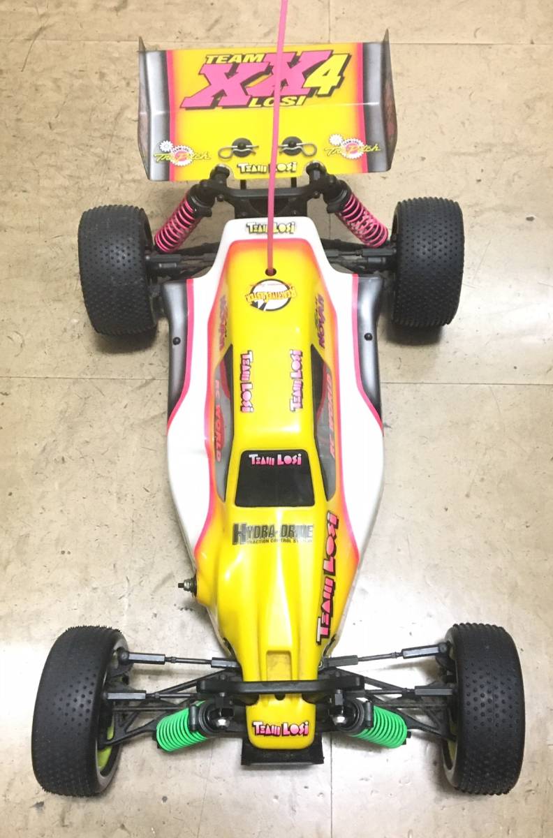 TEAM LOSI チームロッシ電動バギー XX4（中古品）の落札情報詳細 - Yahoo!オークション落札価格検索 オークフリー
