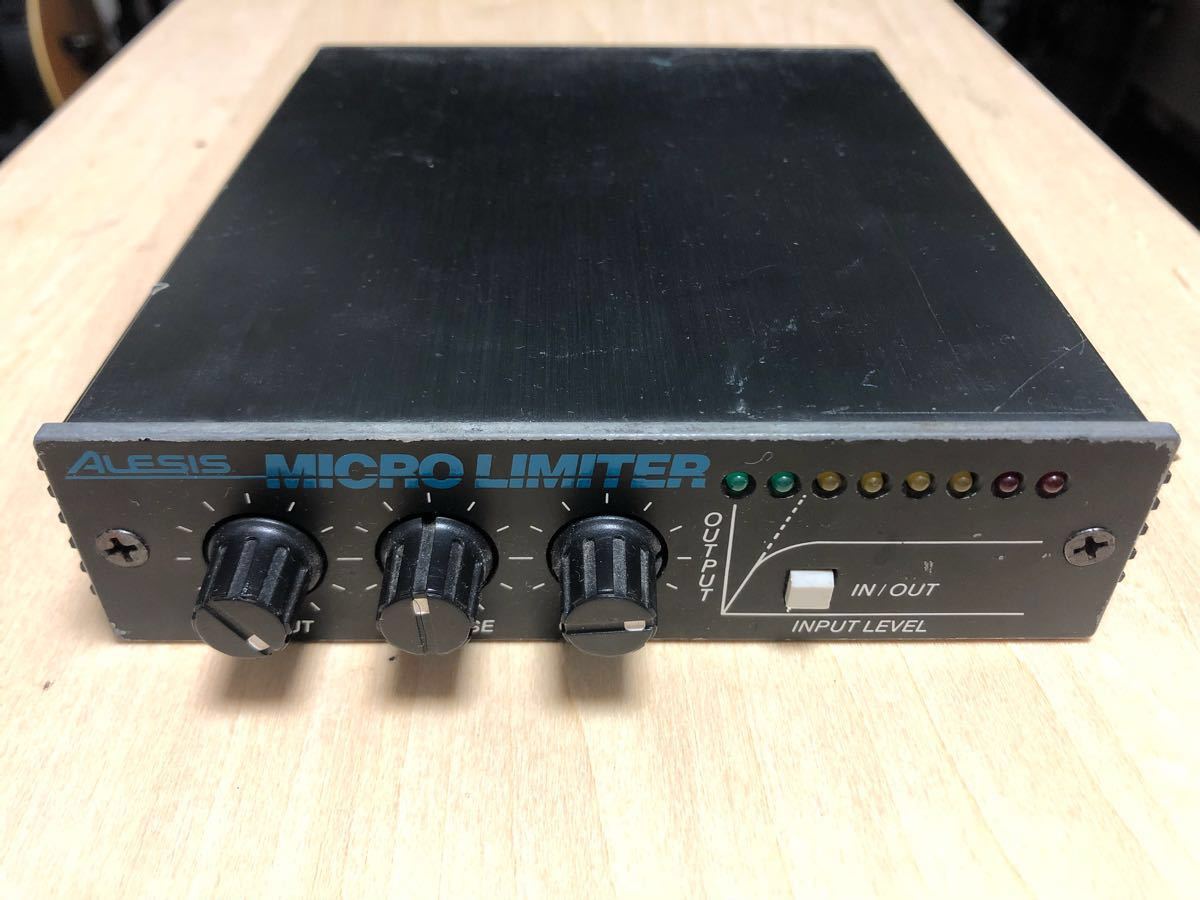 ALESIS MICRO LIMITER / ステレオ リミッター コンプレッサーの落札情報詳細 - Yahoo!オークション落札価格検索 オークフリー