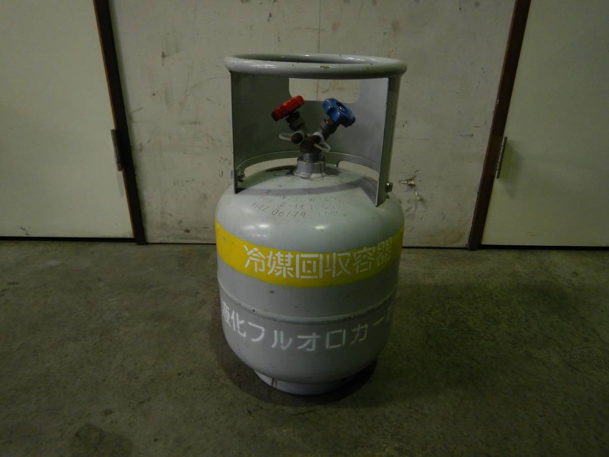 冷媒回収容器 FC3 V21 W14.0 TP5.0M 2-14 フロン回収ボンベ③の落札情報詳細 - Yahoo!オークション落札価格検索 オークフリー