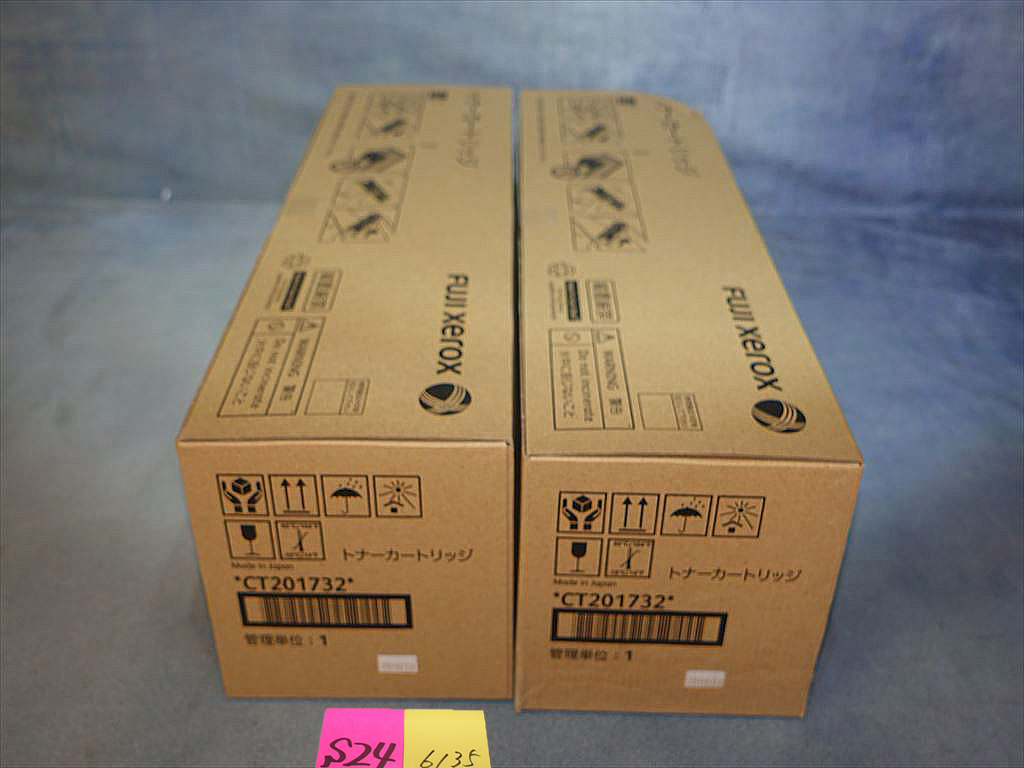 【新品】★送料無料★ 2本セット 純正 FUJI XEROX 富士ゼロックス トナーカートリッジ CT201732 ApeosPort-Ⅳ ...