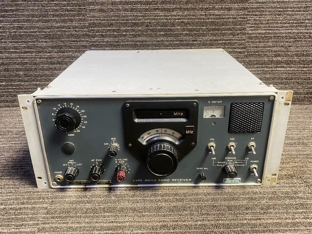 anritsu RG-11A RADIO RECEIVER RG11A形 受信機 / アンリツ 足立電機 の落札情報詳細 - Yahoo ...