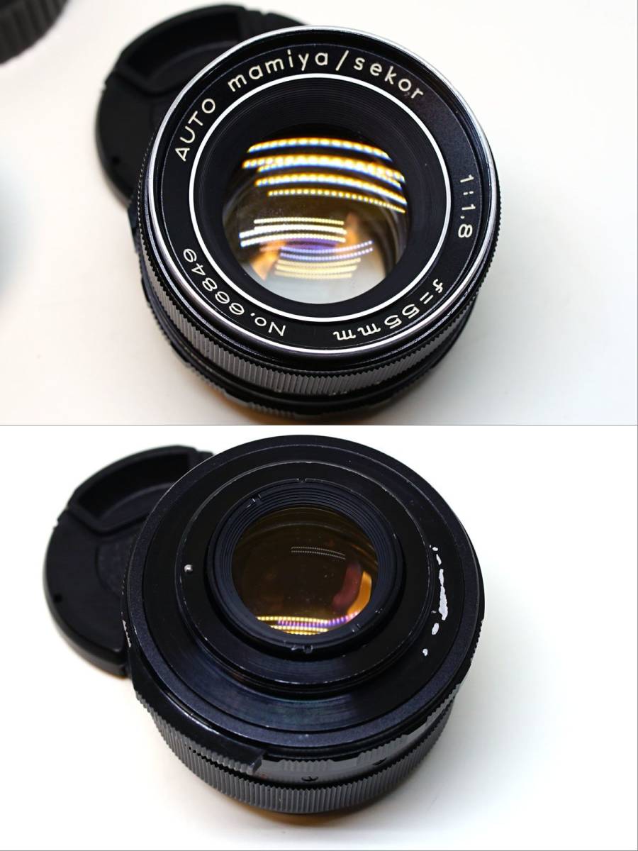 AUTO mamiya sekor 55mm f1.8 M42 M42-LMアダプター付 の落札情報詳細| ヤフオク落札価格情報 オークフリー