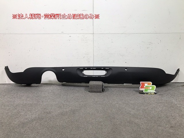 【新品】新品! MINI/ミニ F55/F56 2015-2018 リアスポイラー/バンパーアンダーカバー/ディフェイザー 144129-10 ...