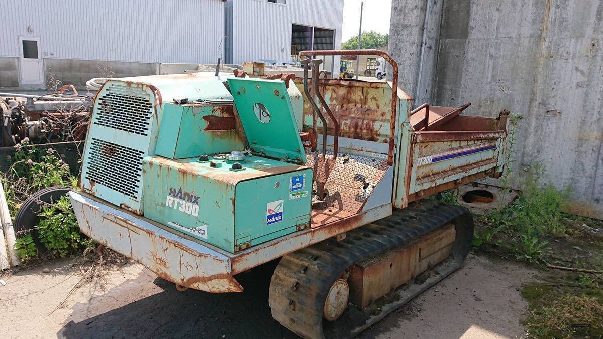 ハニックス製RT300 RT400 クローラー運搬車ダンプ！ 2台売り！ベースにの落札情報詳細 - Yahoo!オークション落札価格検索 オークフリー