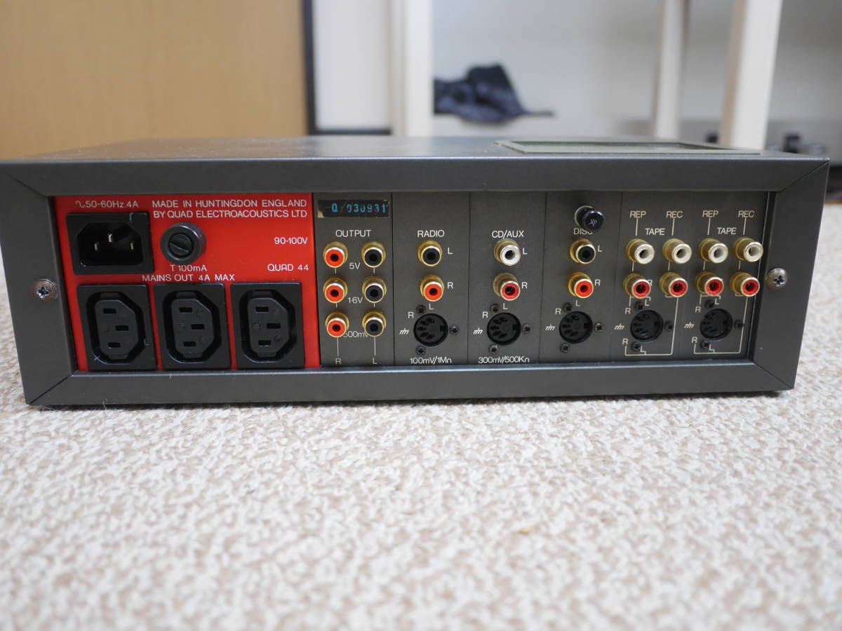 QUAD44 プリアンプ 後期モデル オペアンプ交換（TLE2071CP、TLE2072CP)の落札情報詳細 - Yahoo!オークション落札 ...