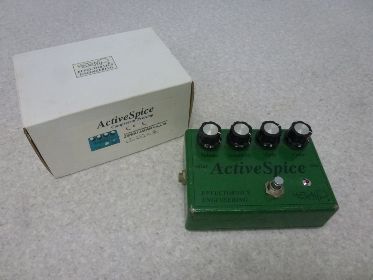 HATENA? ACTIVE SPICE エフェクター ☆中古☆ INS_200716_00034の落札情報詳細 - ヤフオク落札価格検索 オークフリー