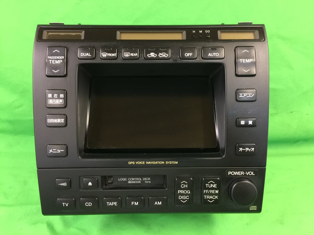 R0163 中古 希少 セルシオ UCF20 UCF21 前期 マルチモニター ナビ 86111-50030 88650-50113 ...