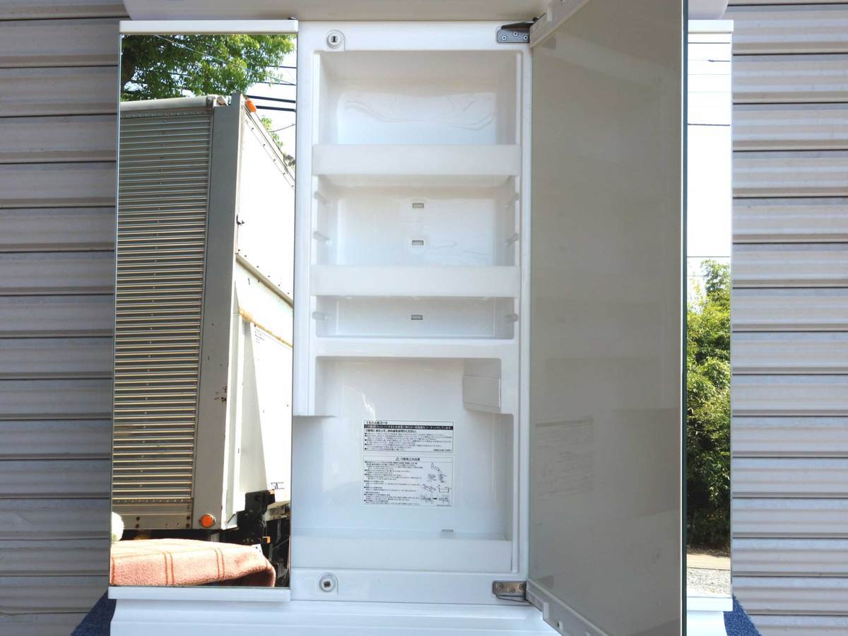 LIXIL 洗面化粧台 間口750 3面鏡/くもり止めコート/人造大理石/ホワイト 2013年製/LCJ2HT-755SY/YS2H、MLCJ1-753TXU/INAXの落札情報詳細 ...