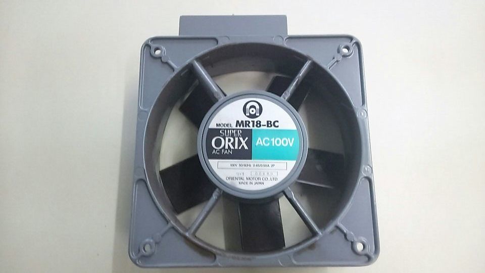 即決! Orix オリエンタルモーター Ac 軸流ファン Mr18 Bc クーリングファン プロペラファン Ac 100v 【他の商品との同梱