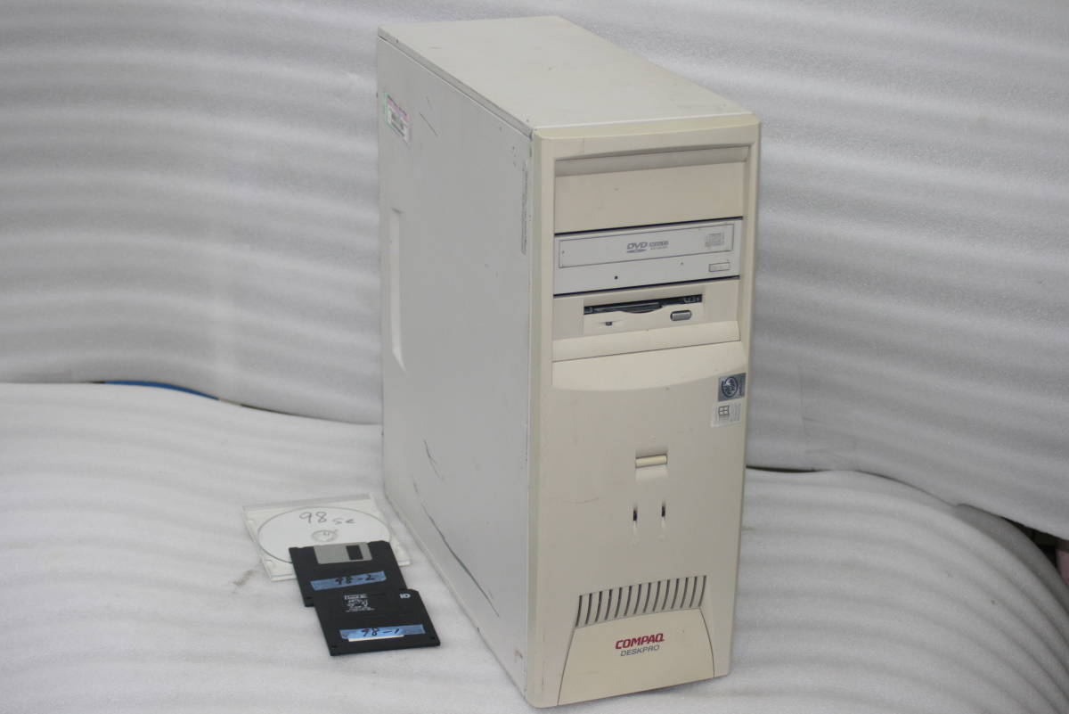 ISA2本 Windows98se Compaq PD1000 P3-450 256MB 40G 起動ディスク等の落札情報詳細 - ヤフオク ...