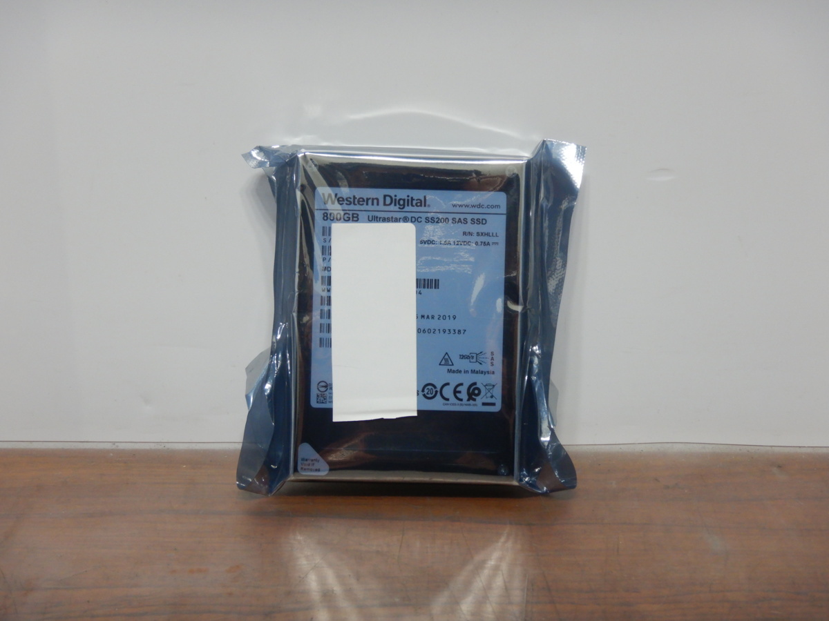 【新品】Western Digital Ultrastar DC SS200 SAS SSD 800GB 新品の落札情報詳細 - ヤフオク落札 ...