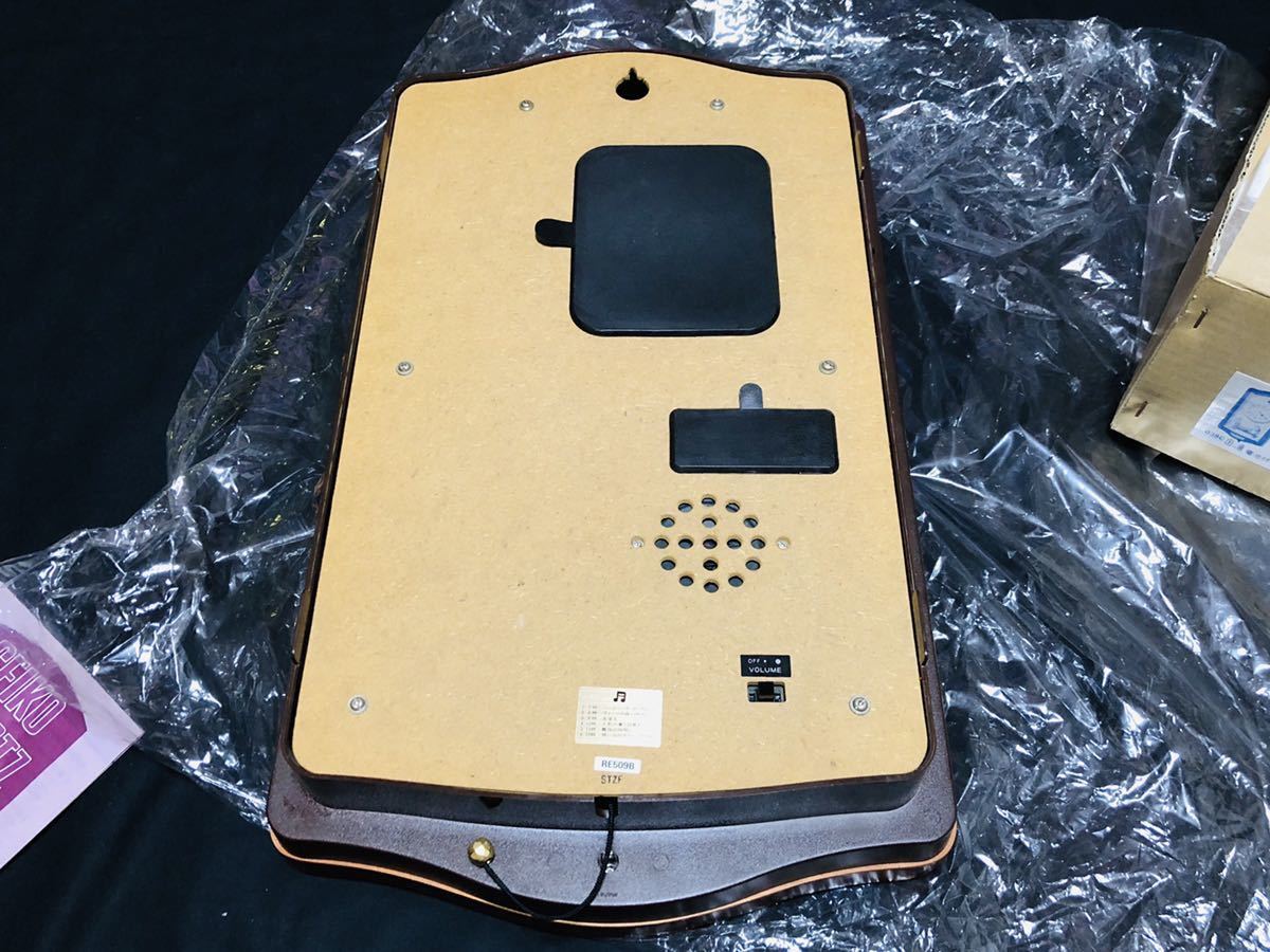 SEIKO からくり時計 Country House RE509B 電子オルゴール メロディ付き セイコー 振り子時計 昭和レトロ ...