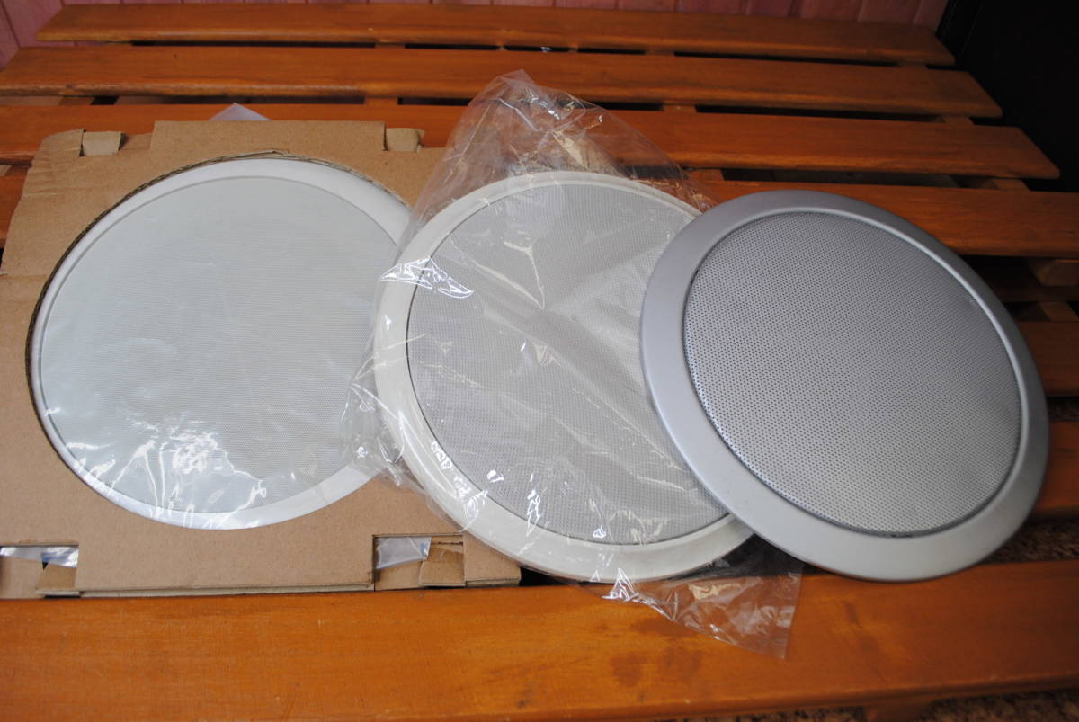 【新品】け833.【3点セット】TOA 天井埋込型スピーカー用パネル 丸型 CP-2390 CP-235 CP-233 アルミ の落札情報詳細 - ヤフオク落札価格検索 オークフリー