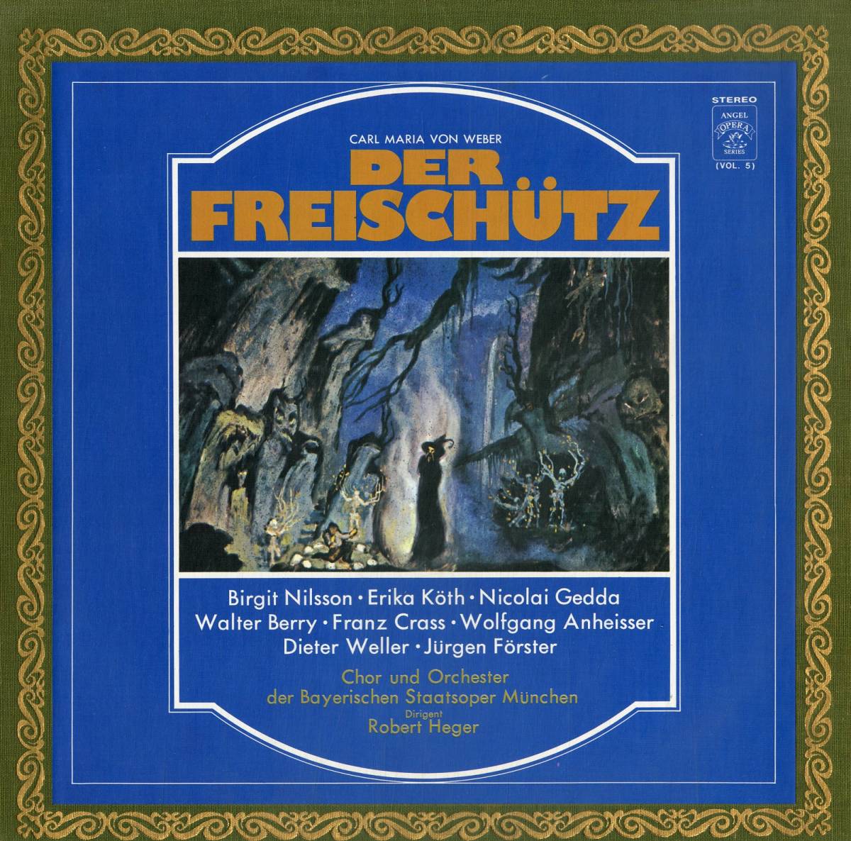 A00434522/ LP3枚組ボックス/ロベルト・ヘーガー「ウェーバー/魔弾の射手(全曲)」の落札情報詳細 - Yahoo!オークション落札価格検索 オークフリー