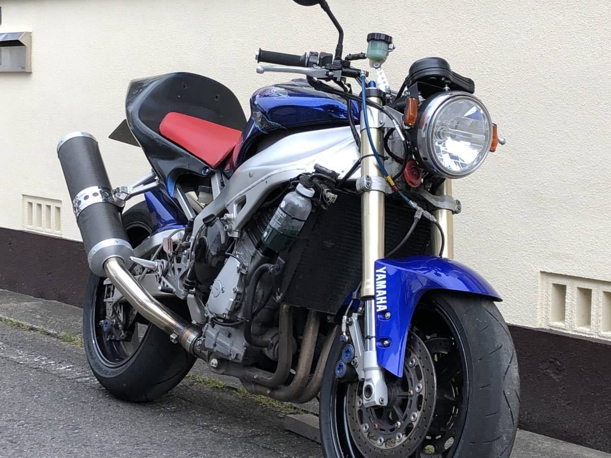ヤマハyzf r1 4xv ネイキッド仕様 軽くて速い カスタムベースにの落札情報詳細 - Yahoo!オークション落札価格検索 オークフリー