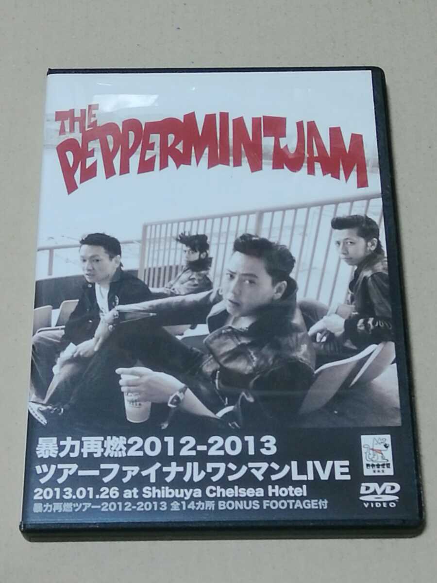 中古DVD THE PEPPERMINT JAM 暴力再燃2012-2013 ツアーファイナルワンマンLIVE の落札情報詳細| ヤフオク落札価格情報 オークフリー