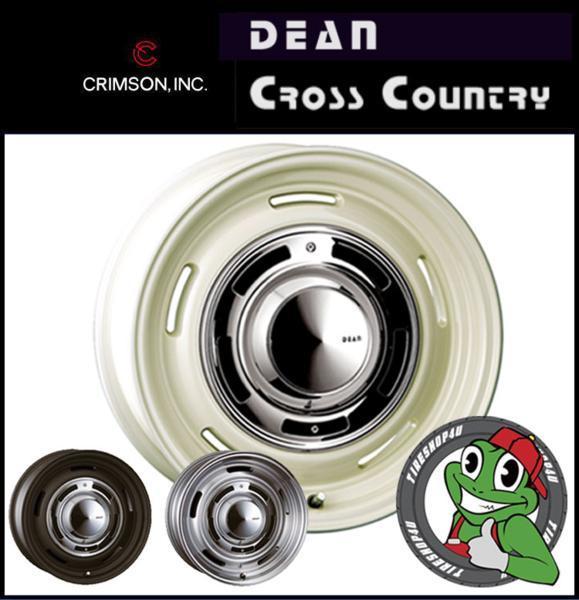 【新品】4本セット CRIMSON DEAN CROSS COUNTRY 16X7.0J 6/139.7 ヨコハマ ジオランダー A/T G015 215/80R16 ランクル ランド ...