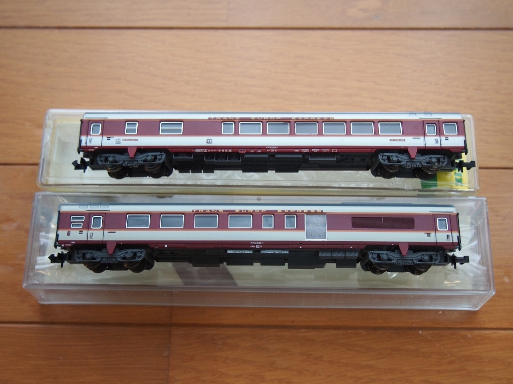MINITRIX SNCF（フランス）TEEアキテーヌ 電源車＆食堂車2両セットの落札情報詳細 - ヤフオク落札価格検索 オークフリー